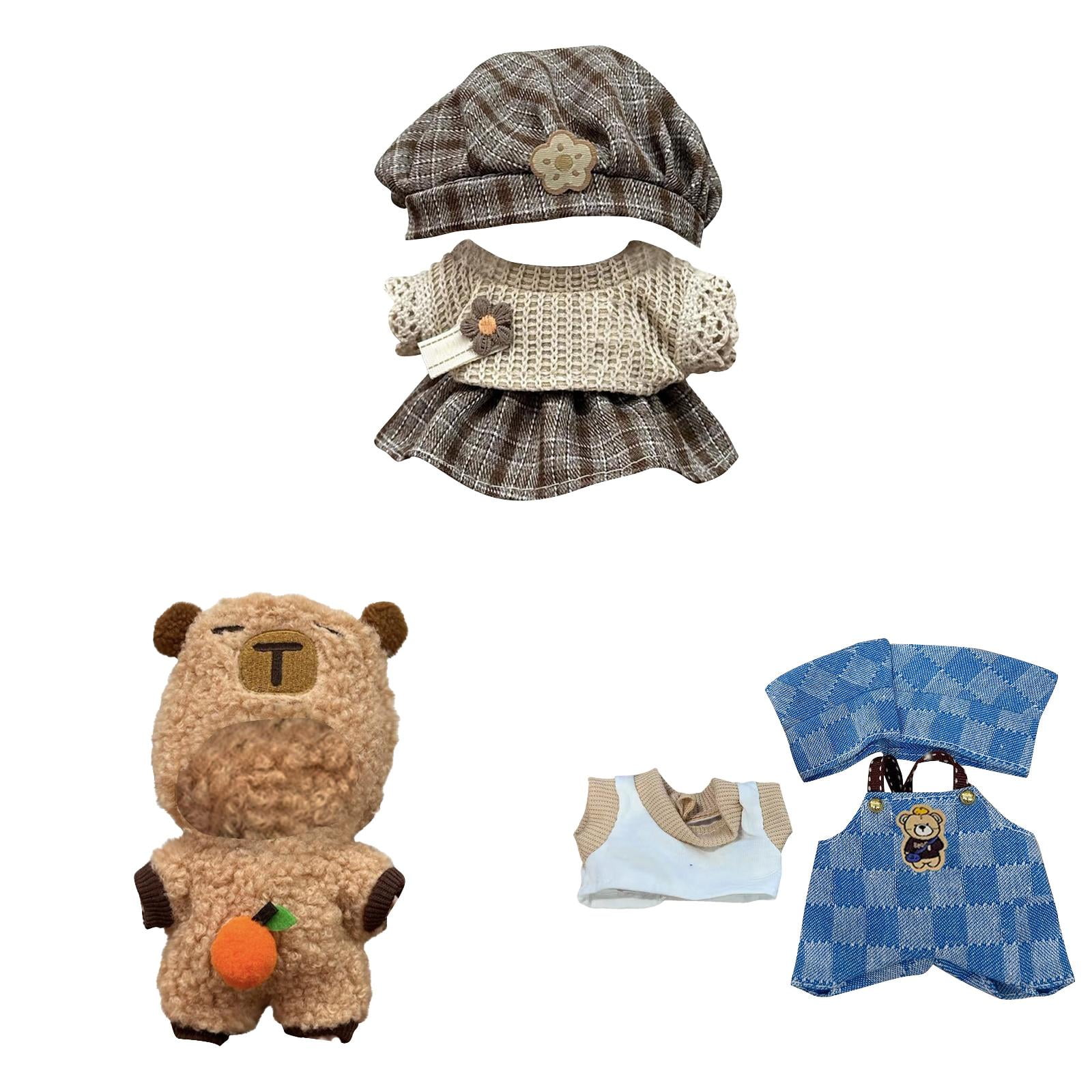 6.7IN Handmade Doll Clothes,Cute Dress Up Set,Exquisite Dress & Headpiece Dolls Accessories ...