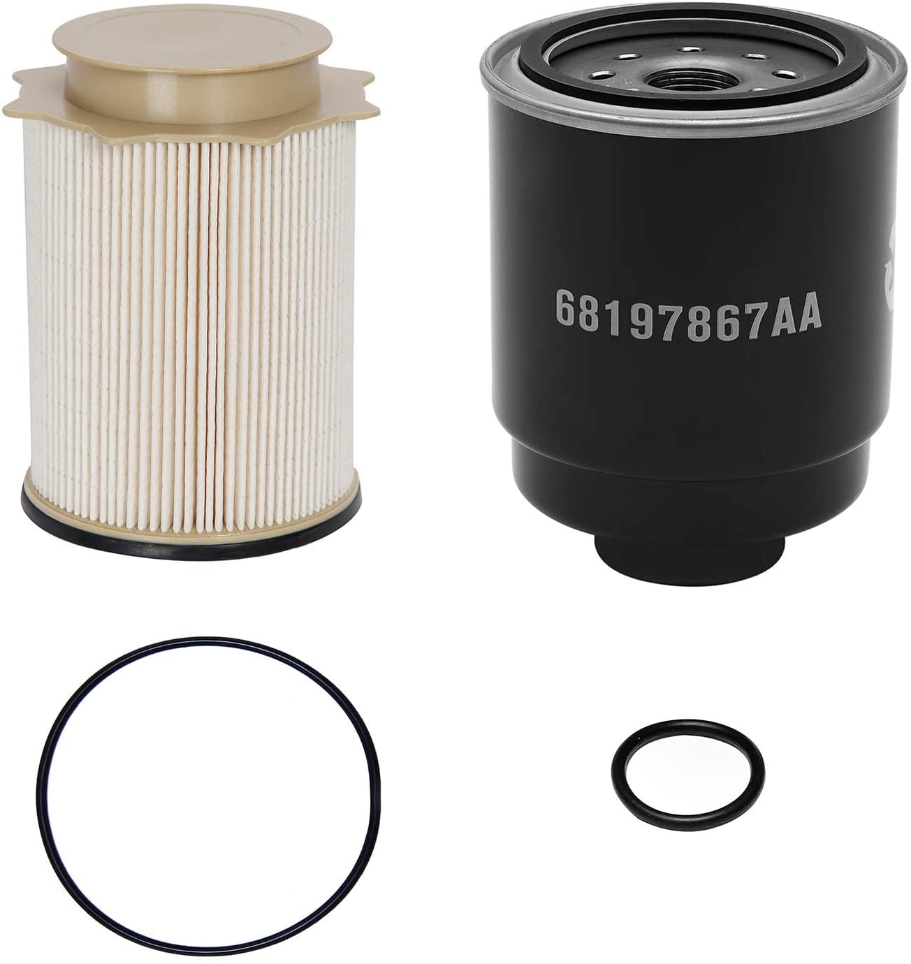 6.7L Cummins Fuel Filter Water Separator Set | Replacement for 2013 ...