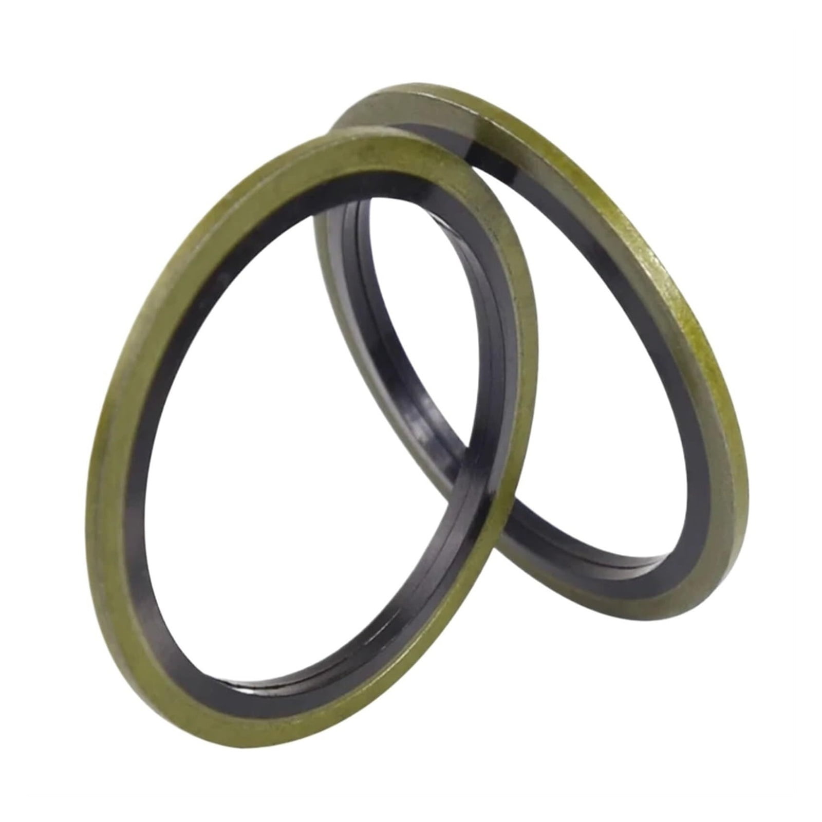 6/8/10/12/14/16~60mm Bonded Washer Metal Rubber Oil Drain Plug Gasket ...