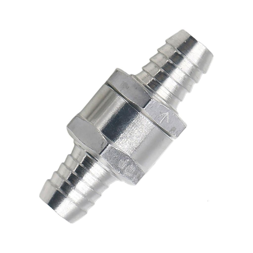 6/8/10/12/14/16mm Fuels Non Return Check Valves Aluminium Alloys Inline ...