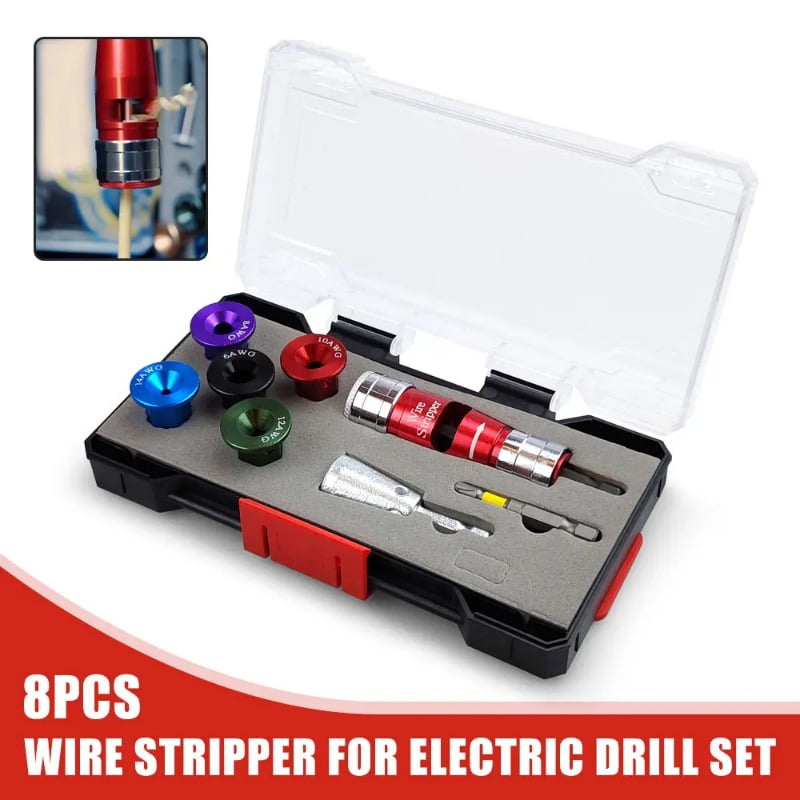 6/8/10/12/14 AWG Wire Stripper Tool Set Wire Twister Wire Stripper for ...