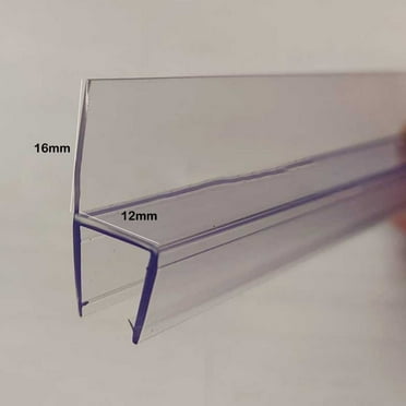 Shower Door Bottom Seal, 3Pack Door Seal for Bathroom, Stop Shower ...