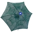 6/8/10/12 Hole Fish Trap Crawfishes Trap Foldable Trap Cast Net Cage ...