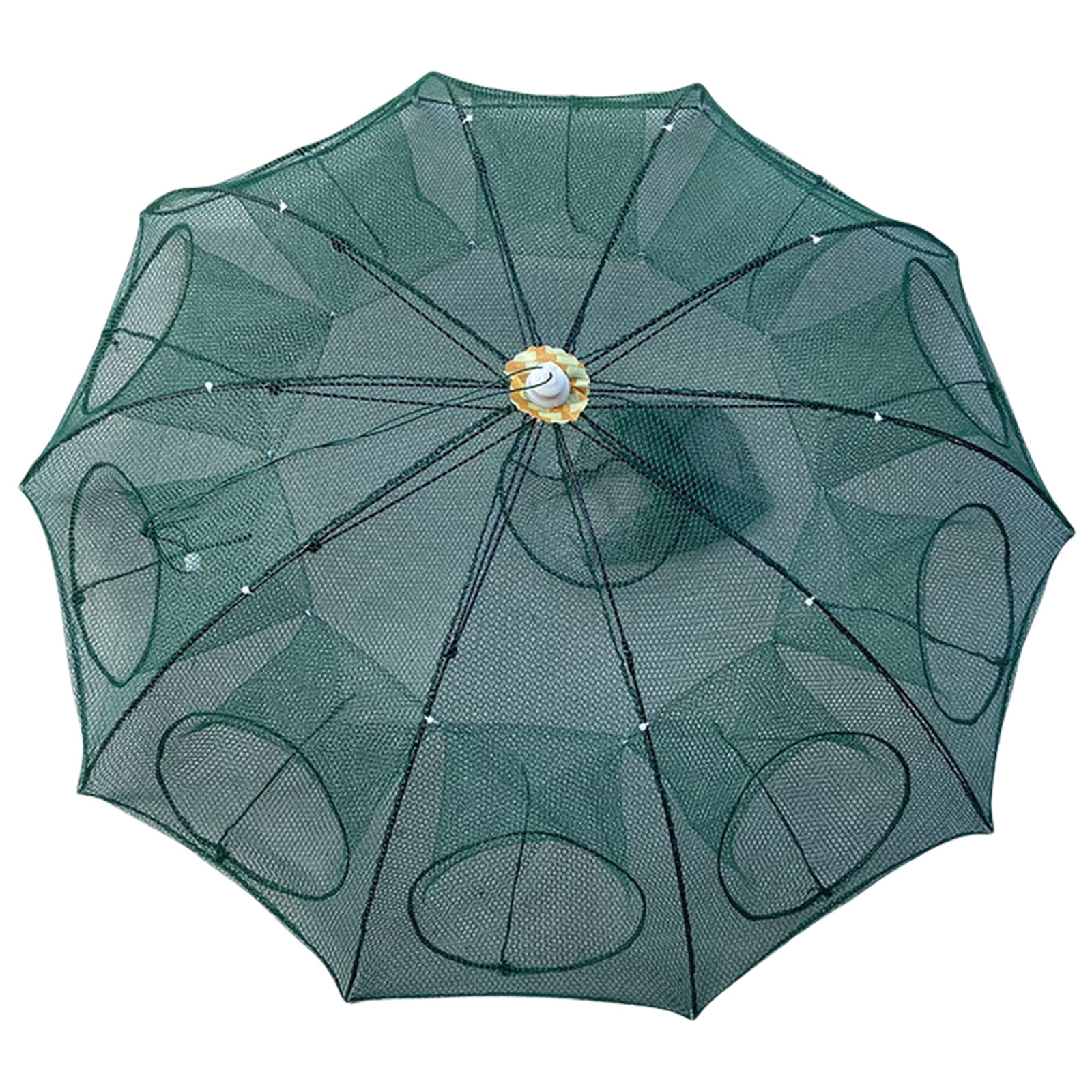 6/8/10/12 Holes Fishing Baits Trap Fish Trap Foldable Trap Cast Net ...