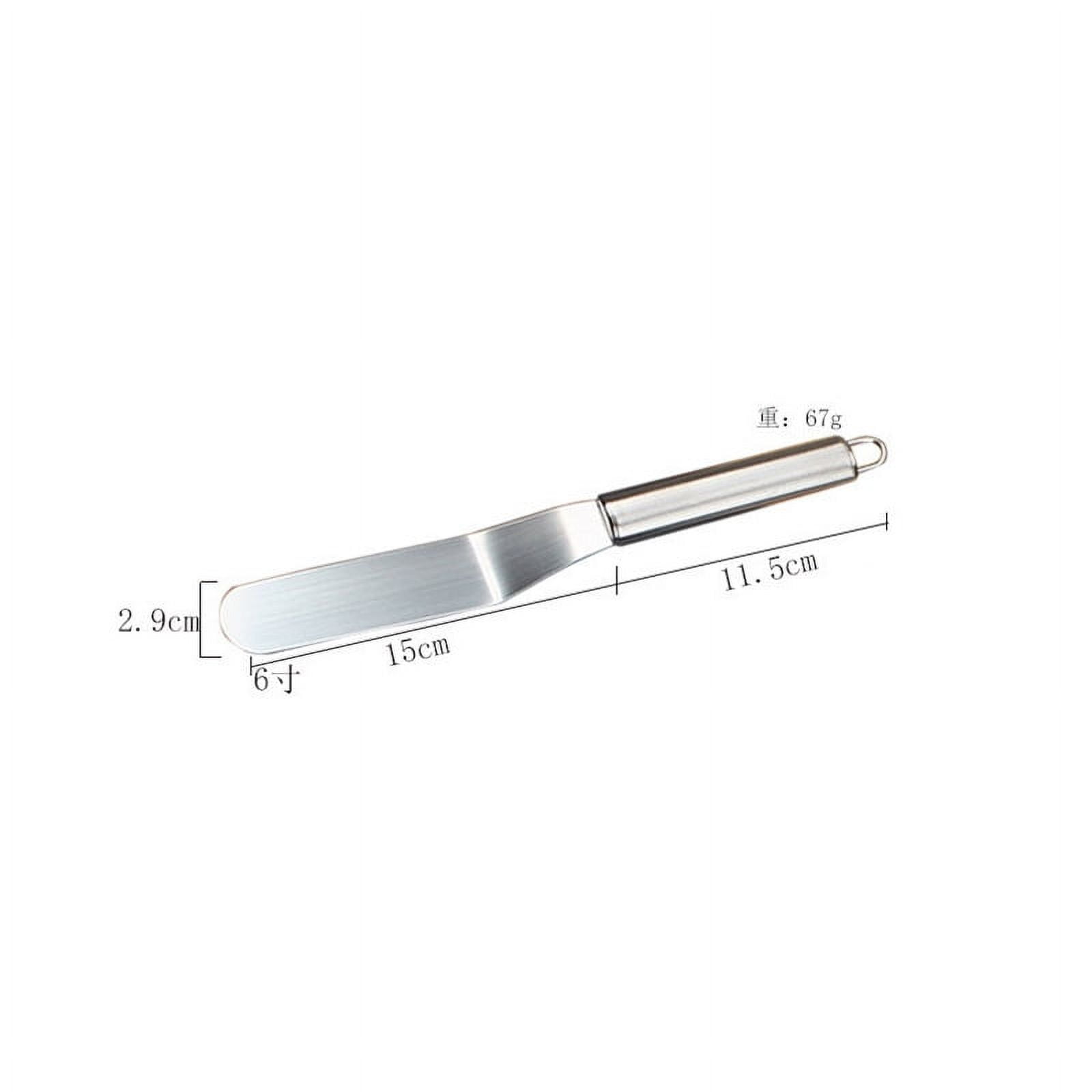 6/8/10/12 Inch Stainless Steel Cream Icing Frosting Spatula for Cake ...