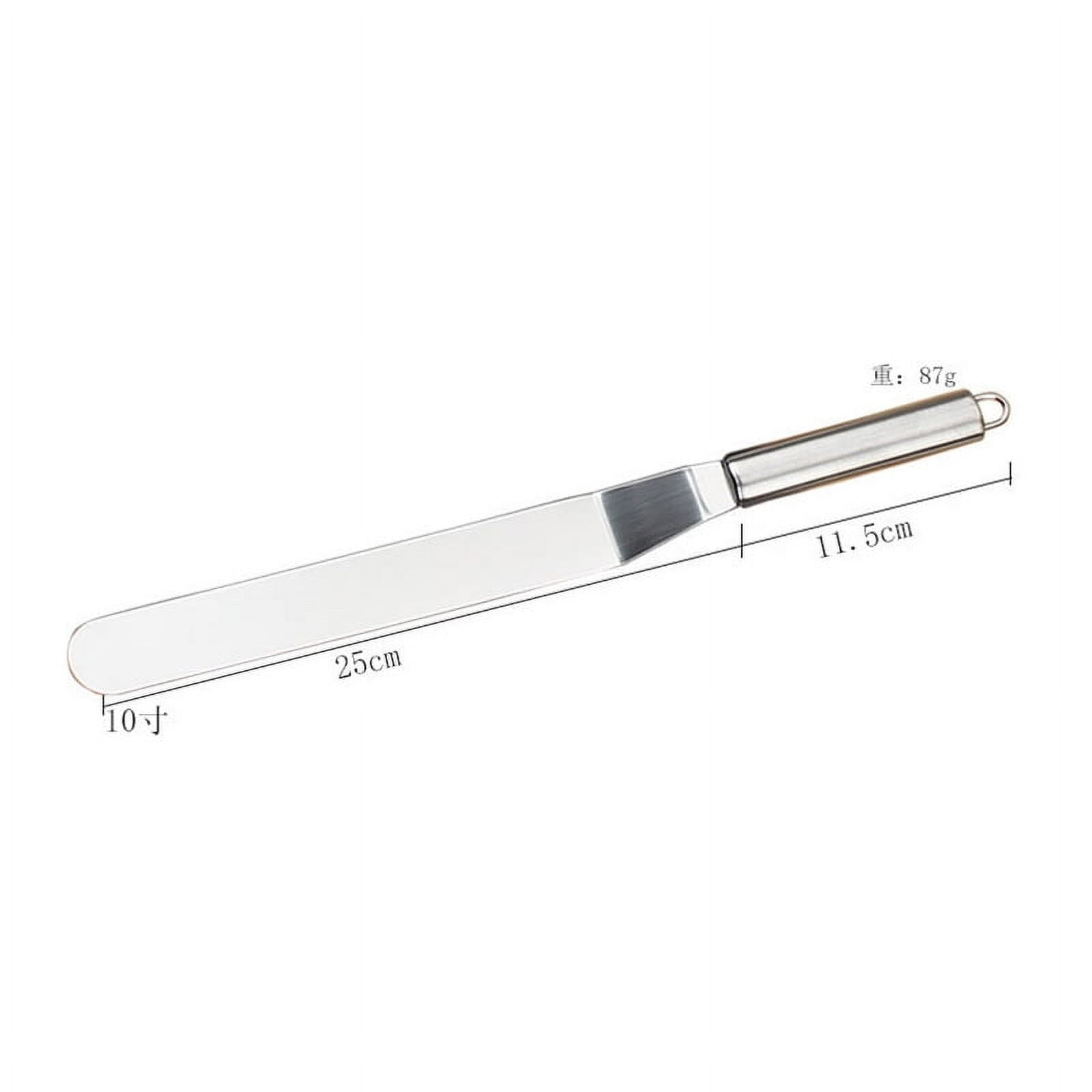 6/8/10/12 Inch Stainless Steel Cream Icing Frosting Spatula for Cake ...