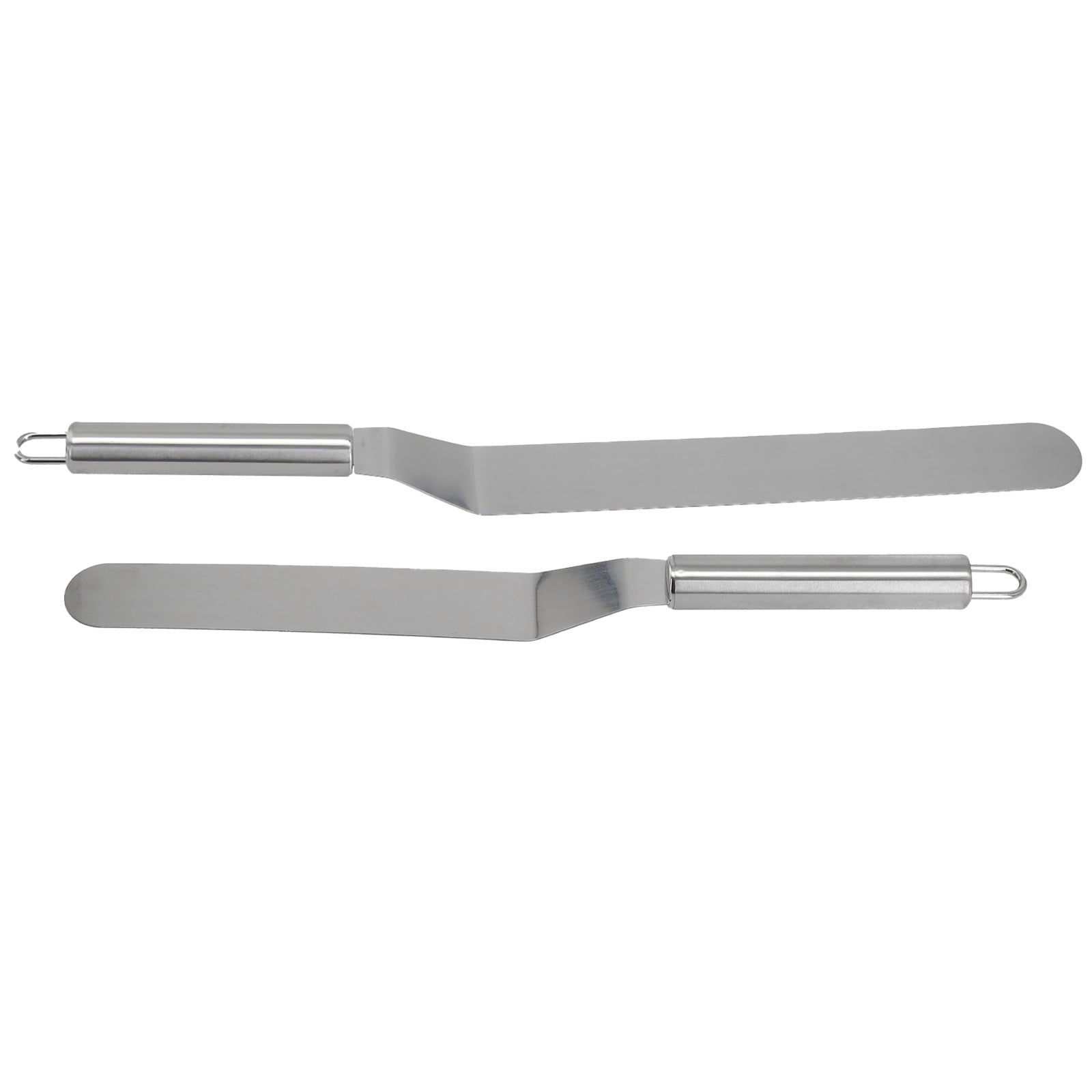 6/8/10/12 Inch Stainless Steel Pastry Spatula Cake Cream Icing Spreader ...
