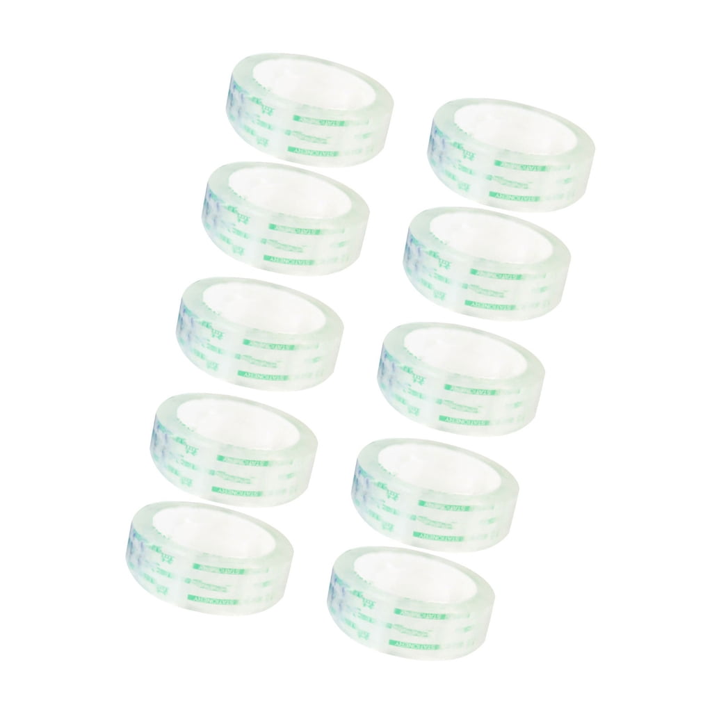 6/8/10/12Pcs Clear Adhesive Tape for Tape Dispenser Clear Wrapping Tape ...