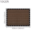 6/8/10/12ft Shade Fabric, Sun Shade Cloth, 90% Shade Net, Shade Screen ...