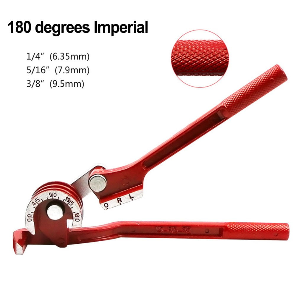 6/8/10mm 3 In1 Manual Pipe Bender 90 °180 °Copper Pipe Bender Bending Pliers 180 ° Imperial ...