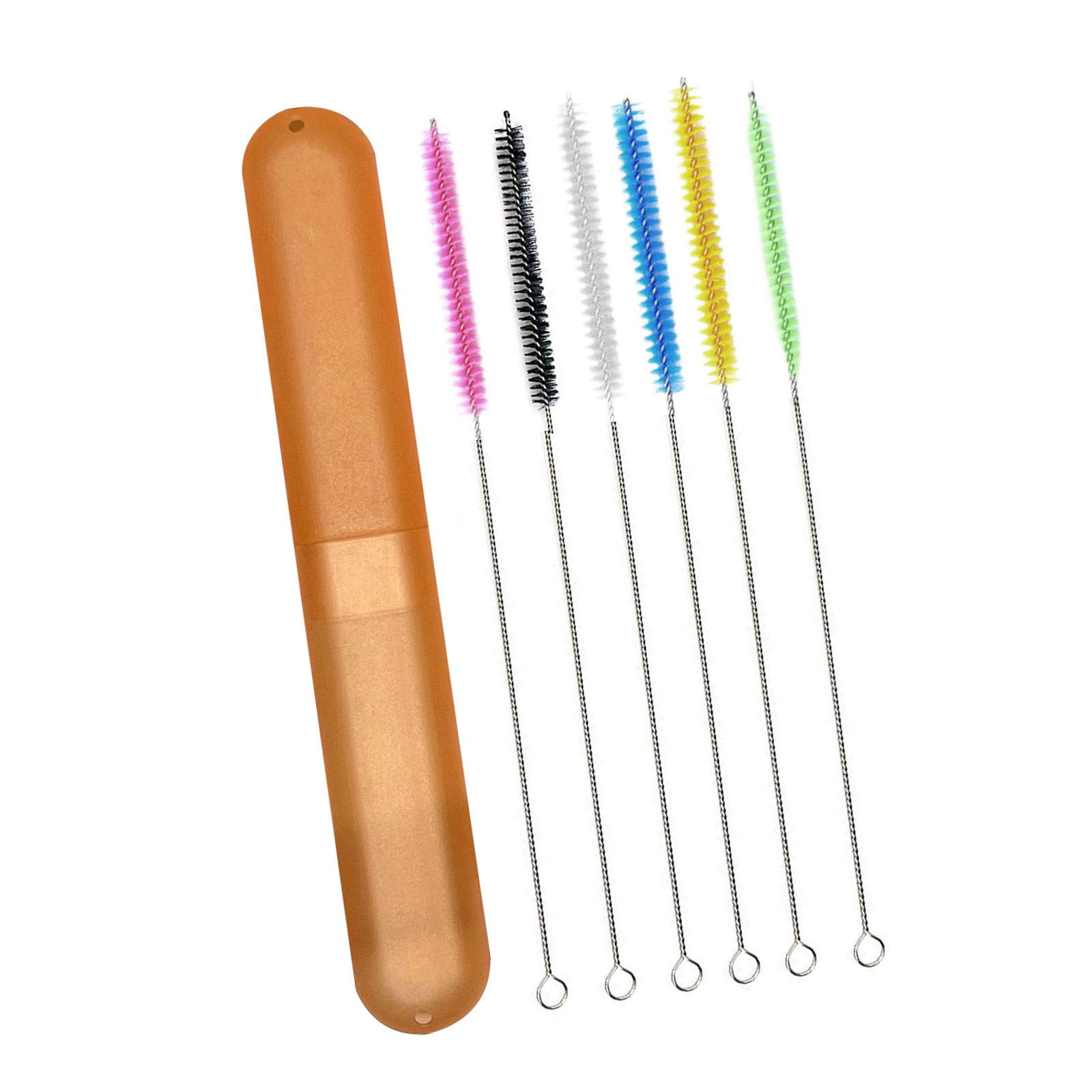 6/8/12pcs Straw And Tube Cleaning Brushes Straw Brush Cleaner With ...