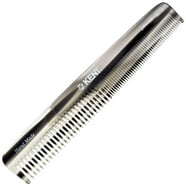 Kent 7T Handmade All Fine Tooth Pocket Comb for Men, Hair Comb Straightener for Everyday ...