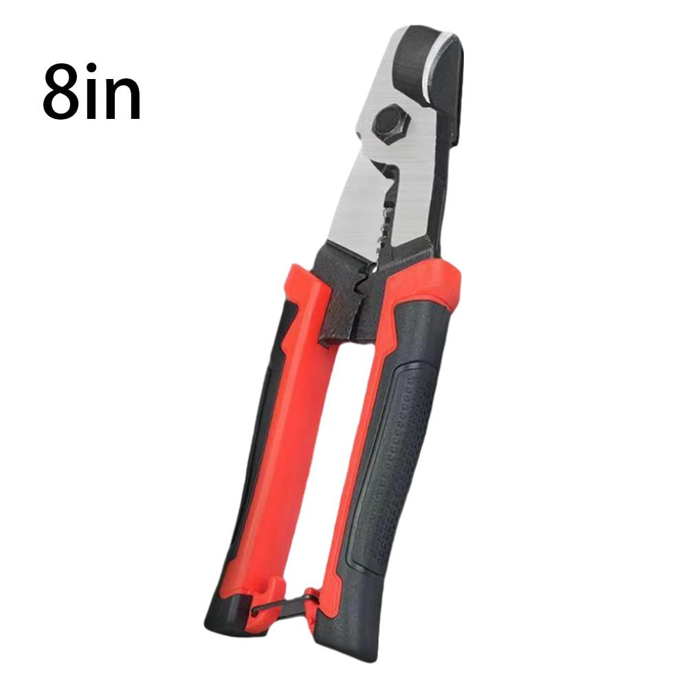6/8 Inch Electrician Cutter For Wire Strippers Pliers Cable Scissors Twisted Cutting Heavy Tools ...