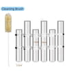 6/8 Pcs Test Tube Glass Vases, Stylish Hydroponic Planters, Clear Glass ...