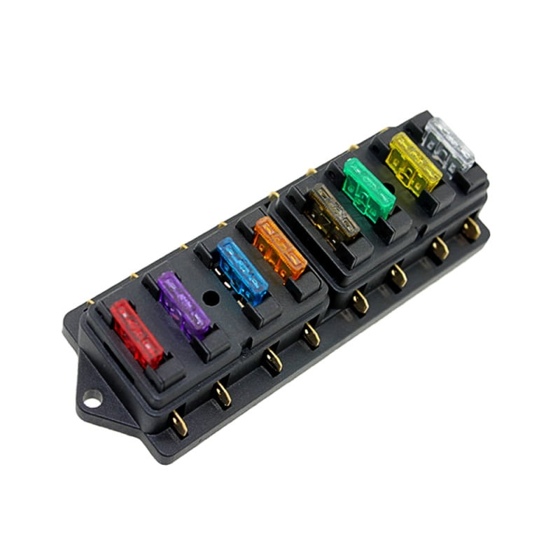 6/8 Way Fuse Holder Box Car Vehicle Automotive Circuit Blade Fuse Block ...