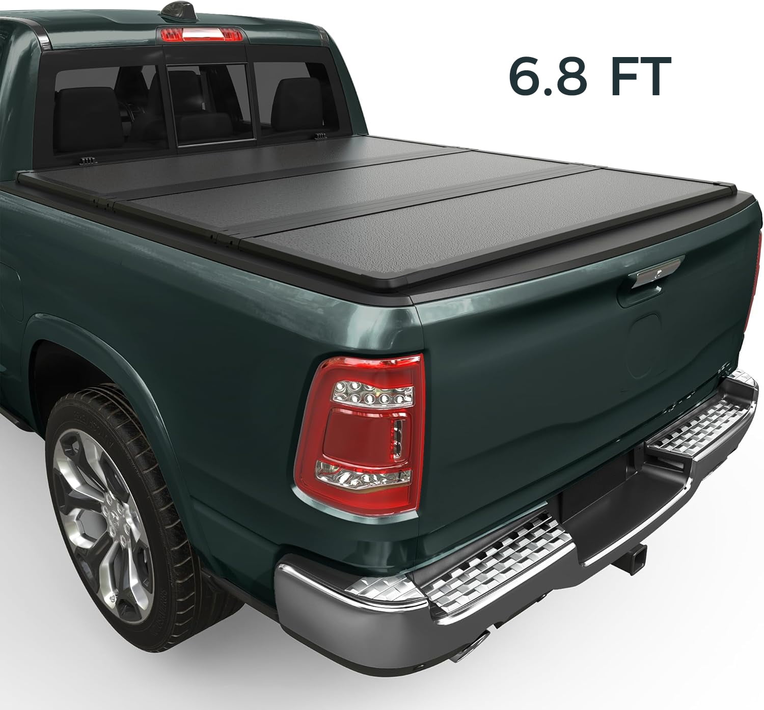 6.8ft Hard Tri-Fold Tonneau Cover for 1999-2026 F250 F350 SuperDuty ...
