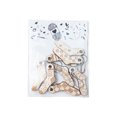 6/8Pcs Knitting Markers Cartoon Cute Wooden Locking Latch Knitting ...