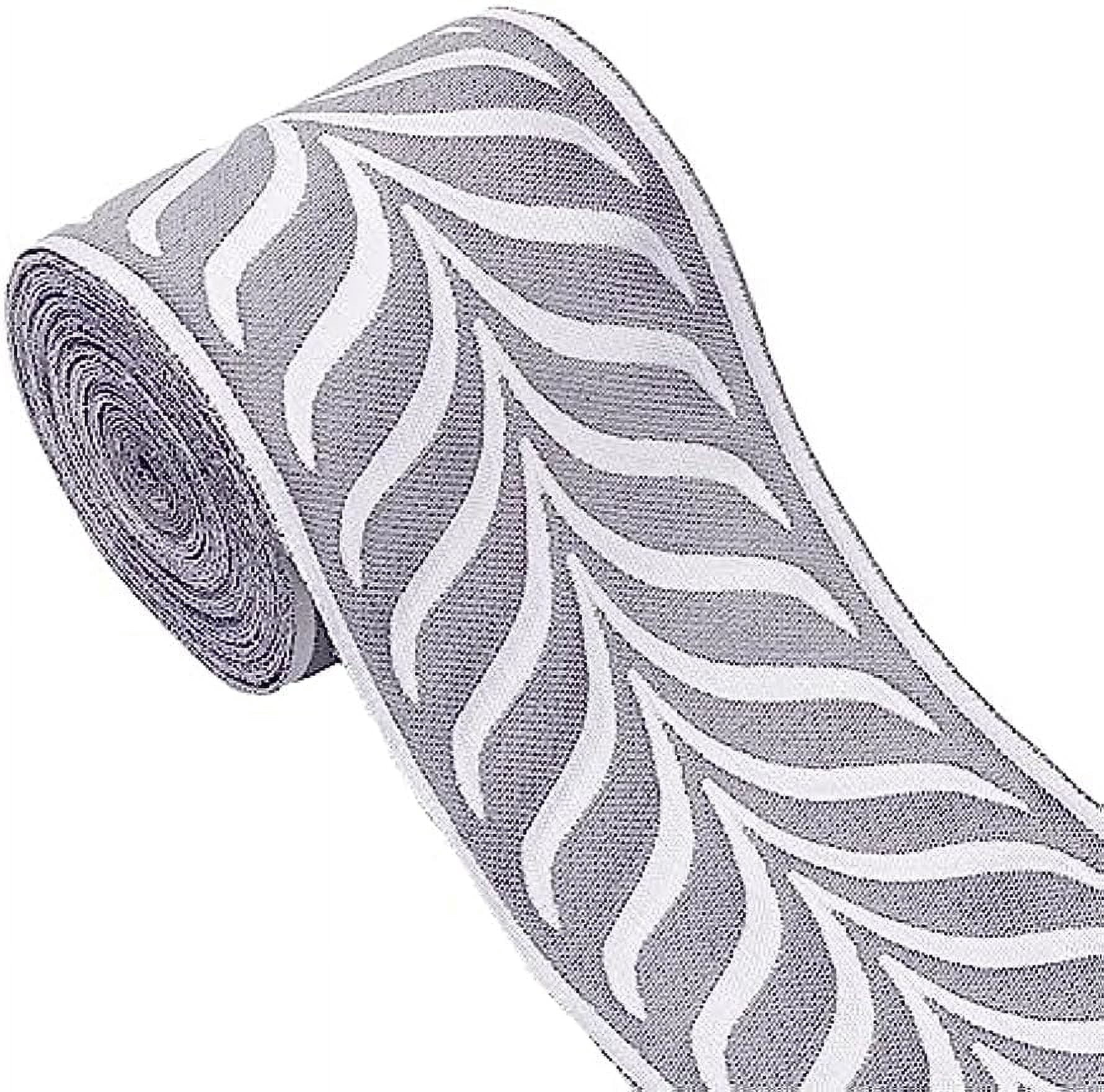 6.8Yards Jacquard Trims Crest Curtain Trim Tape 3.2 inch Uolstery ...
