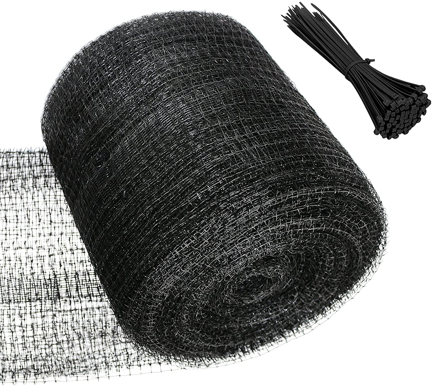 6.8ft x 65ft Anti Bird Netting, Pond Net with 50pcs Cable Ties ...