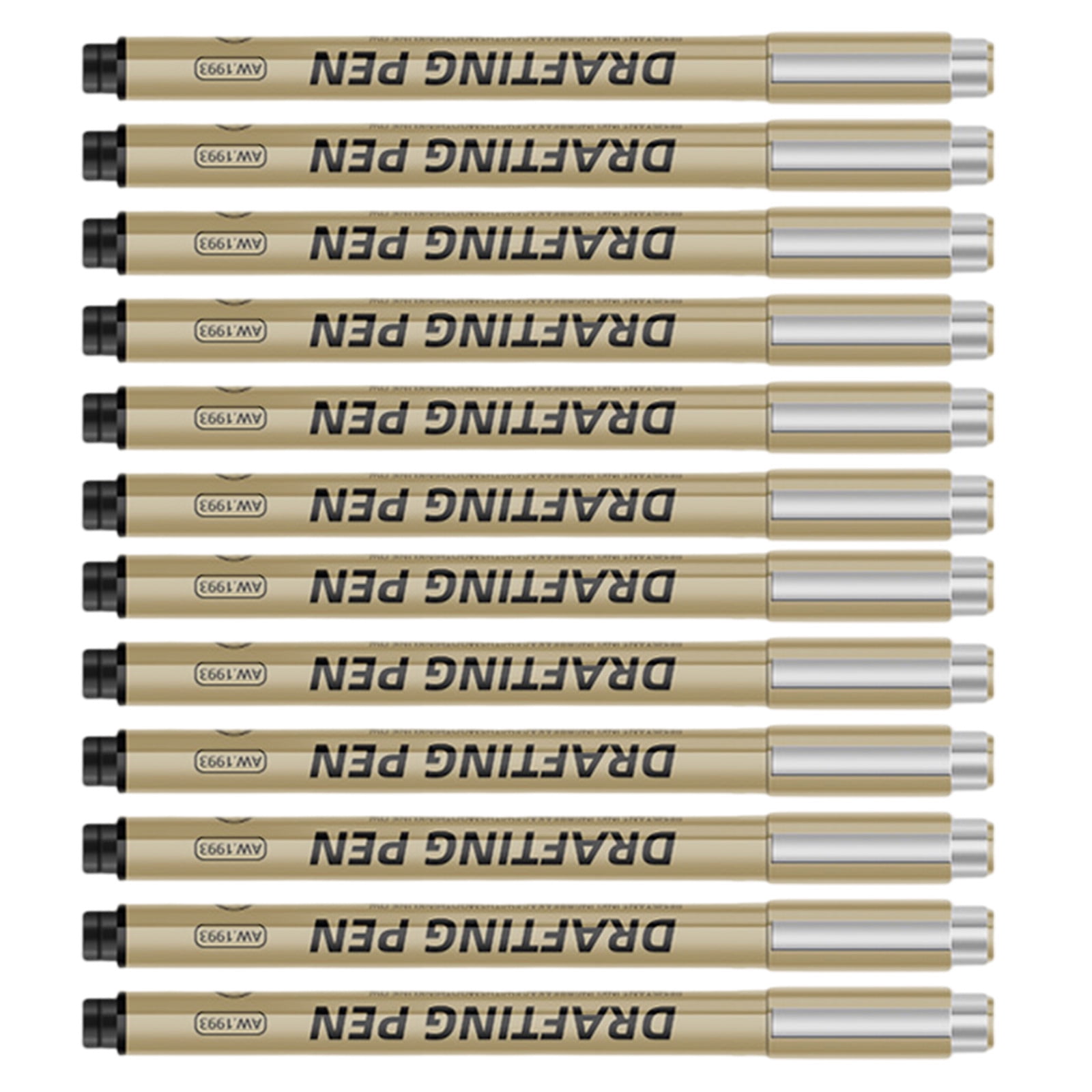 6/9/12 Pieces Fine Line Pen Multifunctional Drafting Pen Marking Pen ...