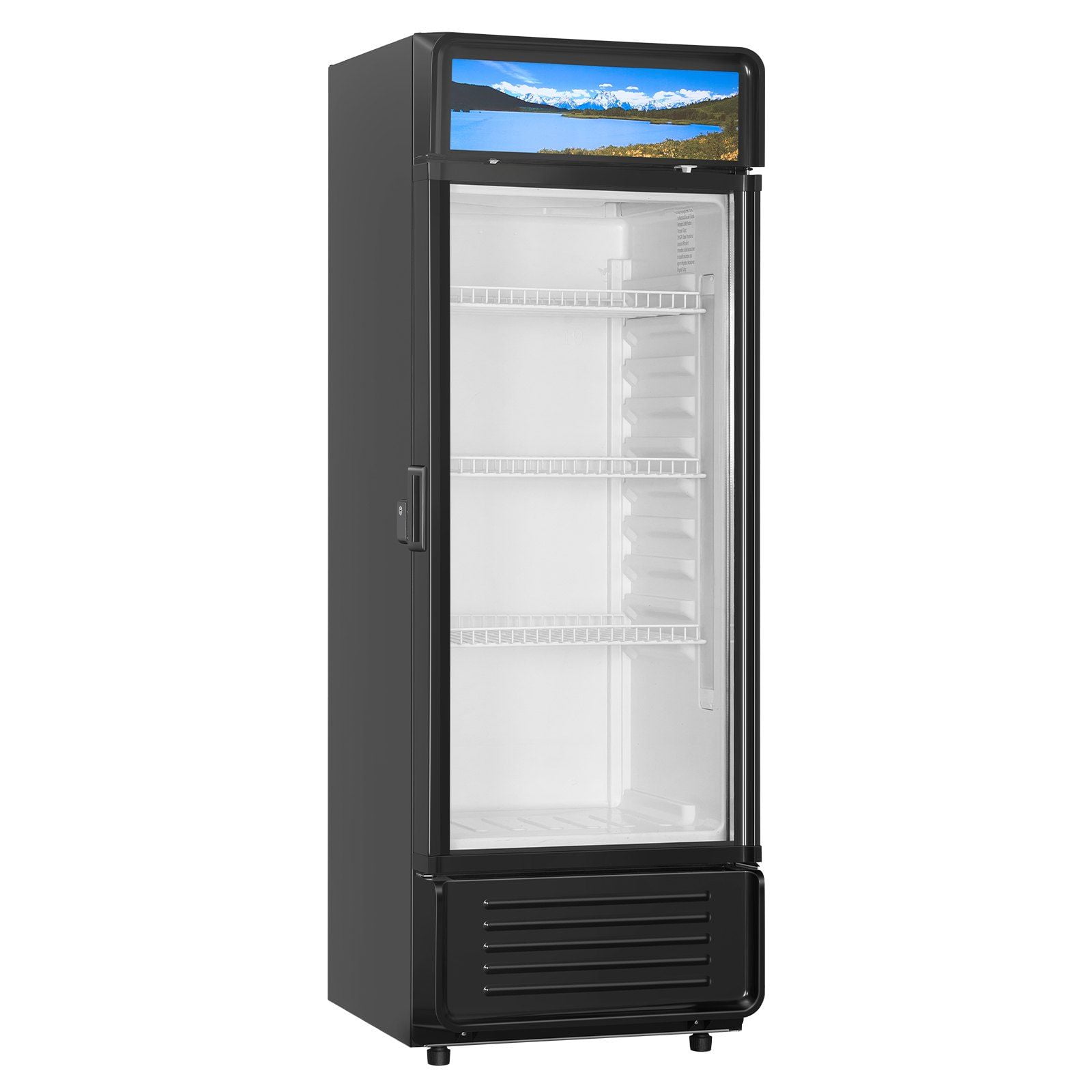 6.9 CU.FT Commercial Refrigerator Glass Door Merchandiser – Ideal for ...
