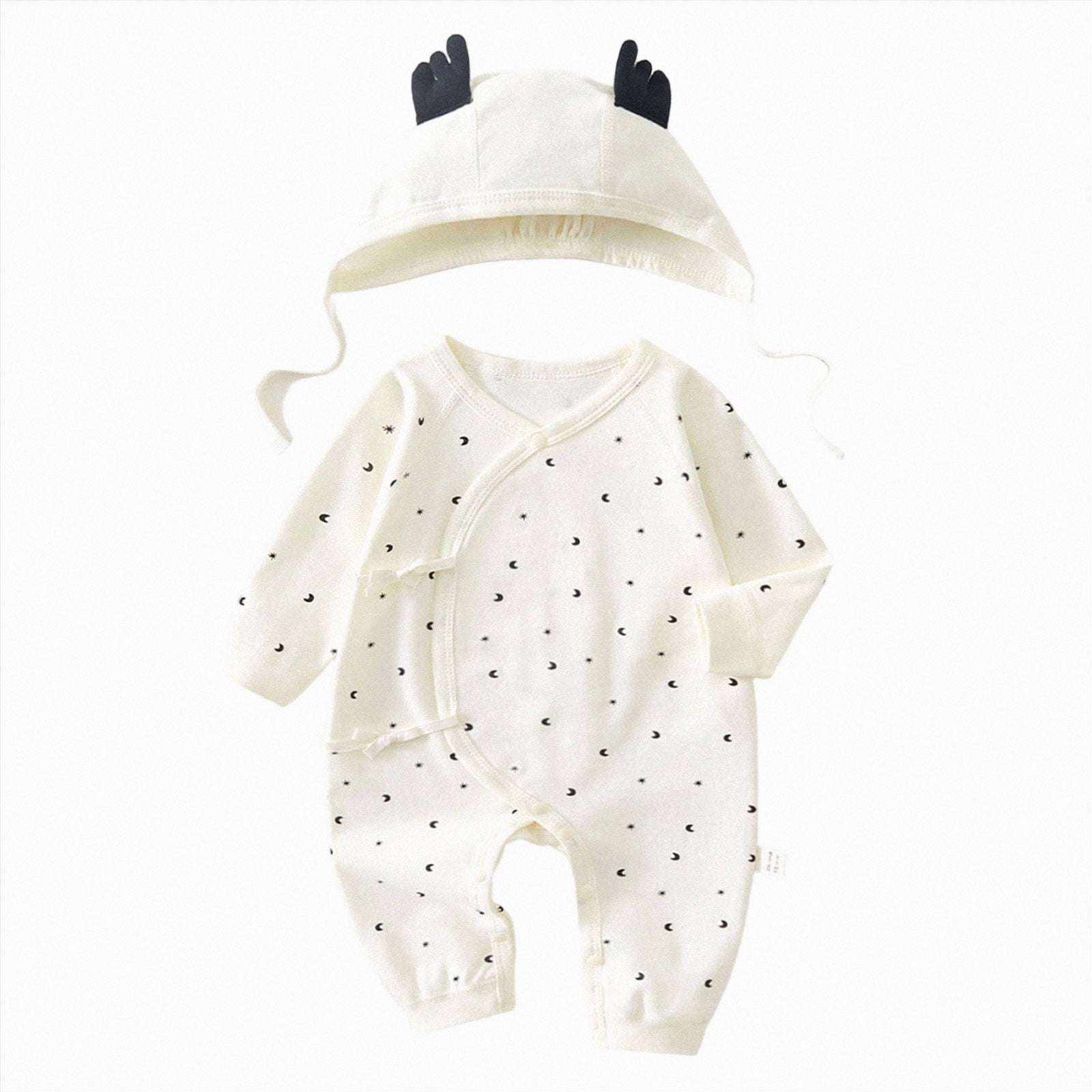 6-9 Months Preemie Sleep & Play One-Piece Bodysuit Infant Clothes ...