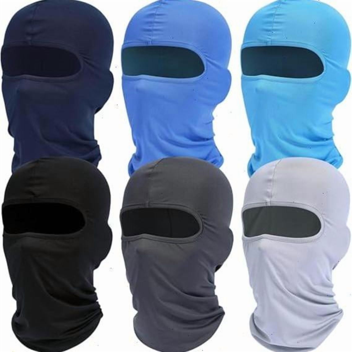 6/9 Pack Neck Gaiter Bandana Face Mask Cooling Gator Mask Ski Neck ...