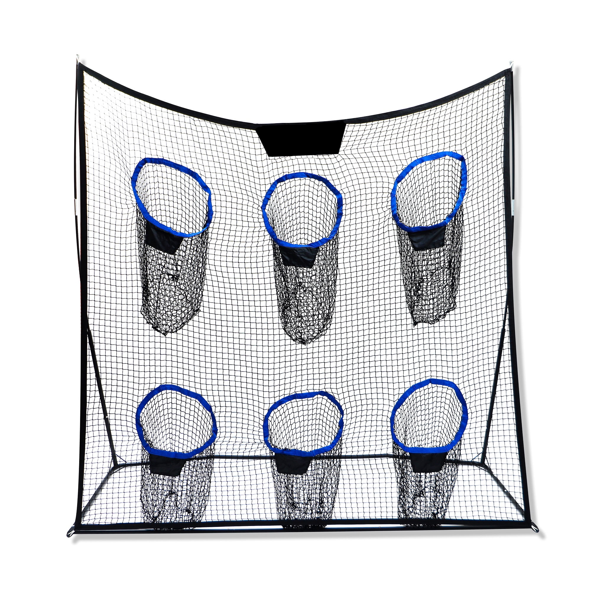 6.9 ft Portable Football Training Net With Six Targets and Carry Bag ...
