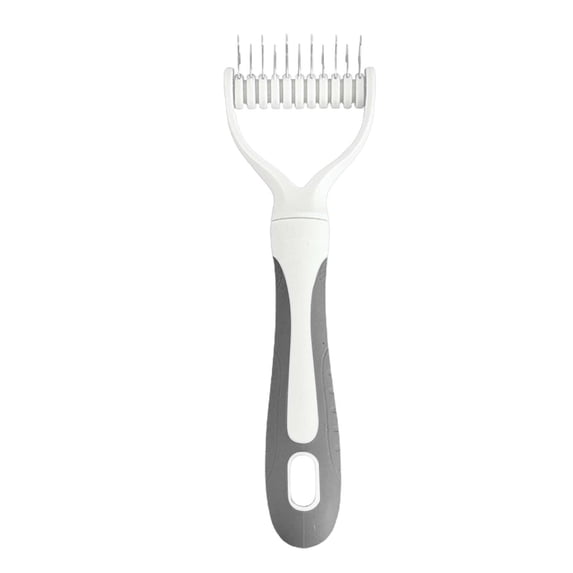 6.9x2 Inch Deshedding Dog Brush, Undercoat Rake for Dogs, Dog Brush for ...