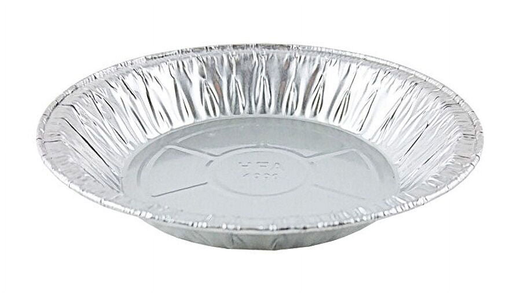 6" Aluminum Foil Pie Pan 15/16" Deep - Disposable Tart Tin Plates ...