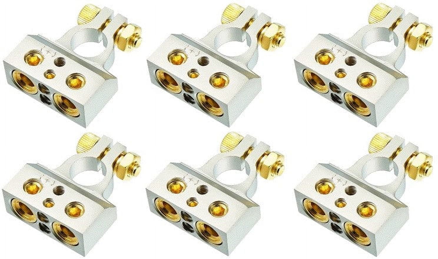6 American Terminal ABTC300P 0/2/4/6/8 AWG Single Positive Power ...