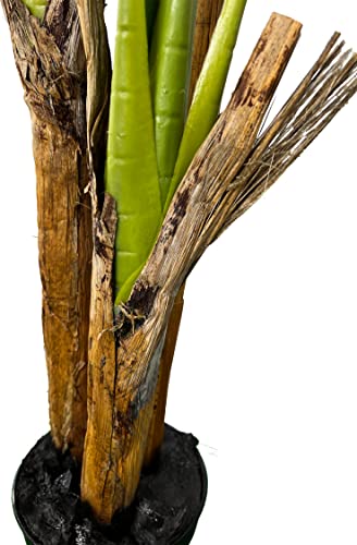 6' Artificial Banana Tree | Fake Plants | Green Home Decor | Cypress ...