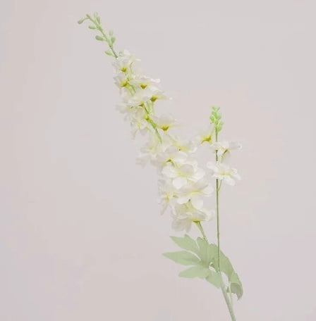 6 Artificial Larkspur Flowers - 2-Forked Flocked Larkspur Hyacinth for ...