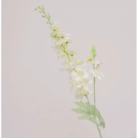 6 Artificial Larkspur Flowers - 2-Forked Flocked Larkspur Hyacinth for ...