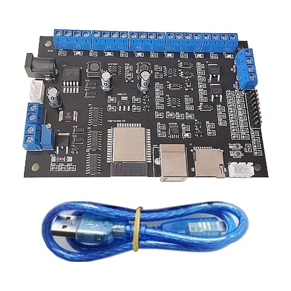 6-Axis GRBL CNC Control Board – ESP32 WiFi 32-bit 240 MHz USB Motion ...
