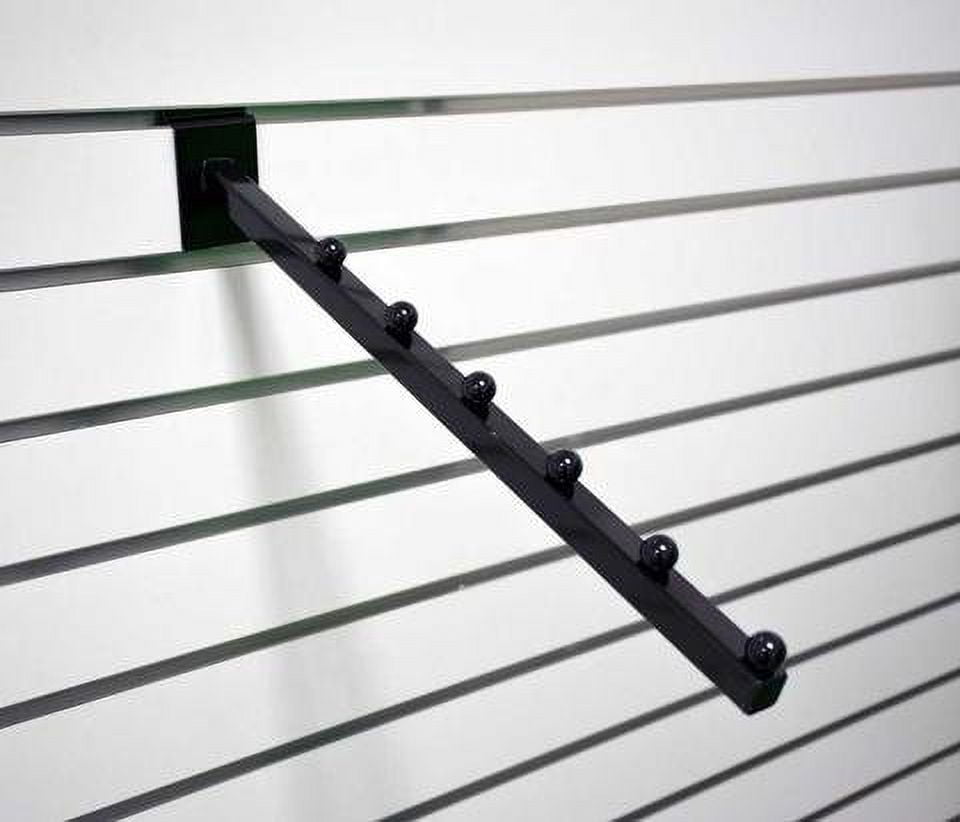 6 Ball Slatwall Waterfall Brackets - Black - Pack of 10 - Walmart.com