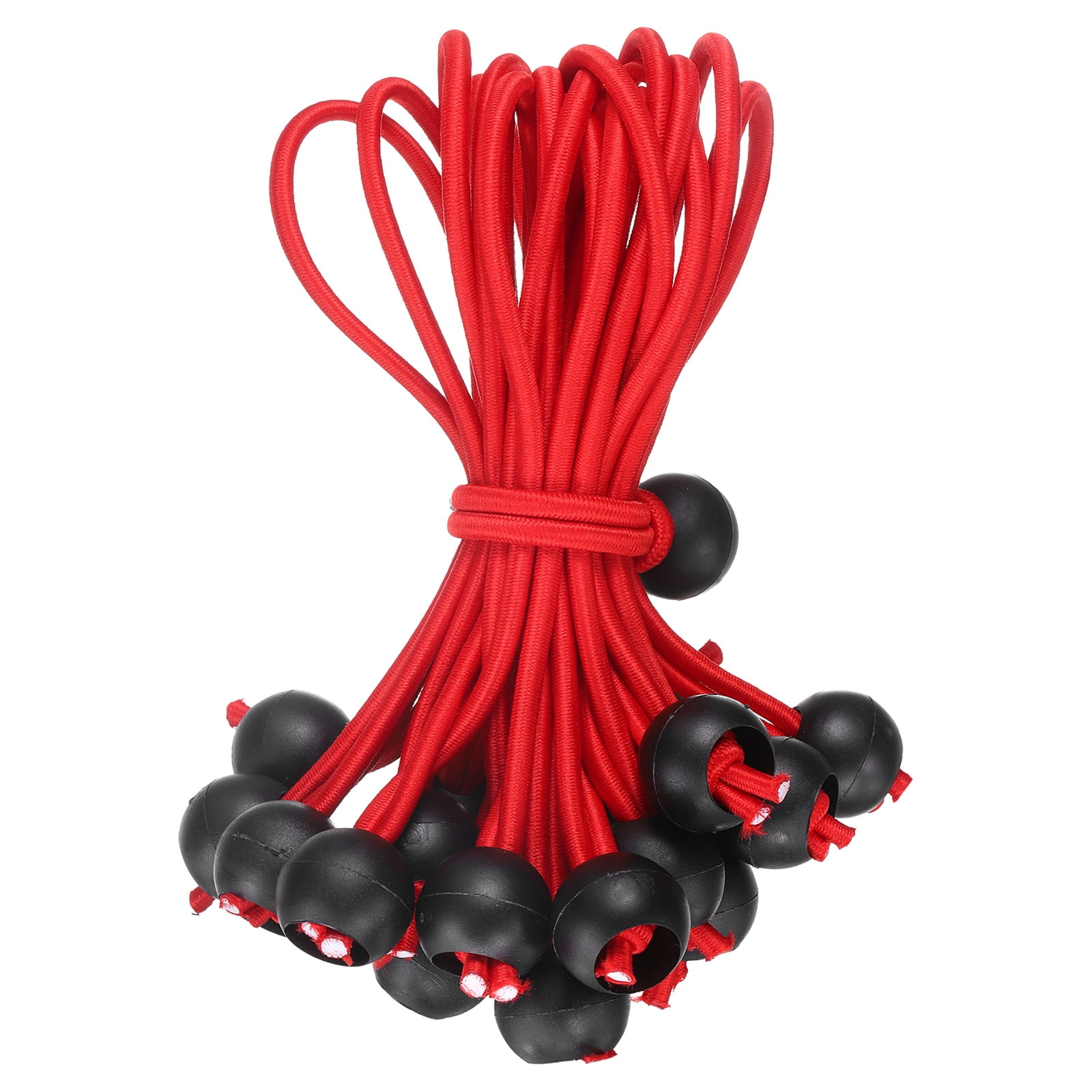 6" Balls Bungee Cords, 20 Pcs Bungee Cords with Balls Elastic Tarp Tie ...