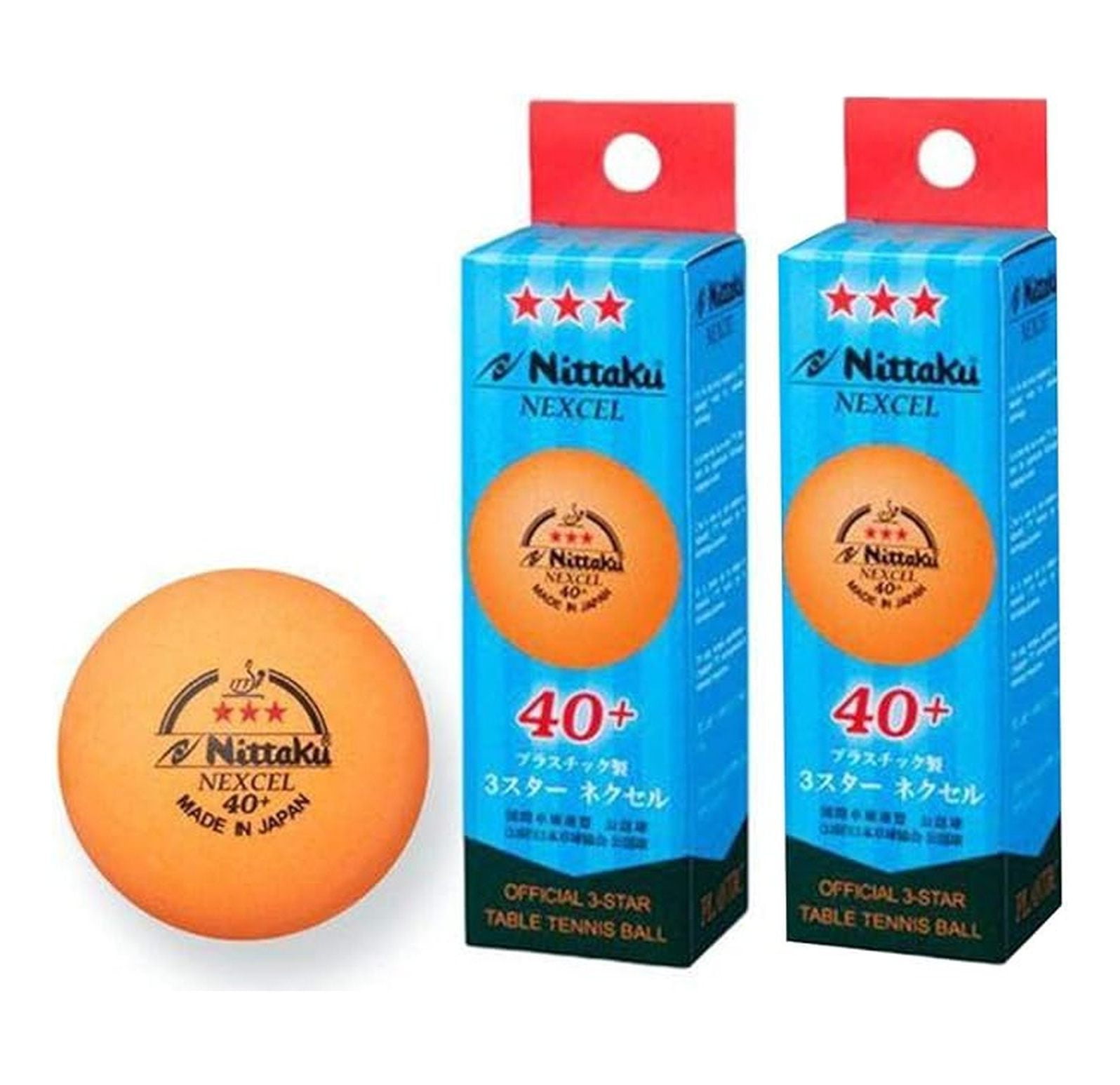 6 Balls , NEXCEL (Made in Japan) , New Material (Non-Celluloid ...