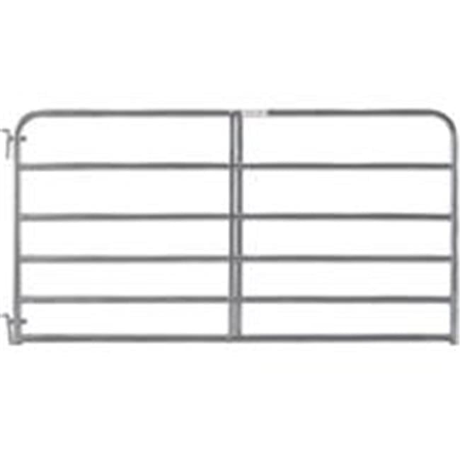 6 Bar Econo Tube Gate with Galvanized Finish - 8 ft. - Walmart.com