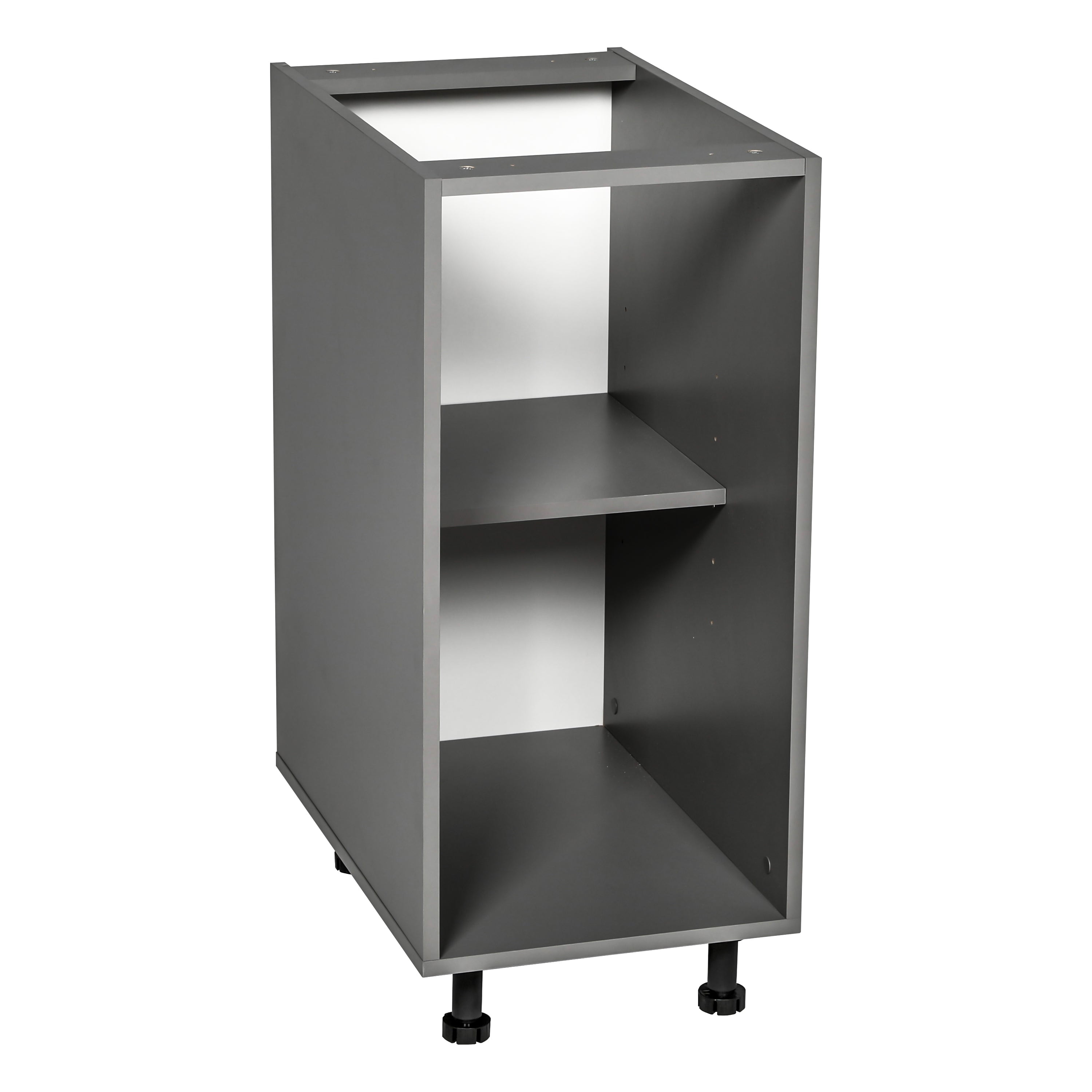 6" Base Cabinet High Single Door Grey - Walmart.com