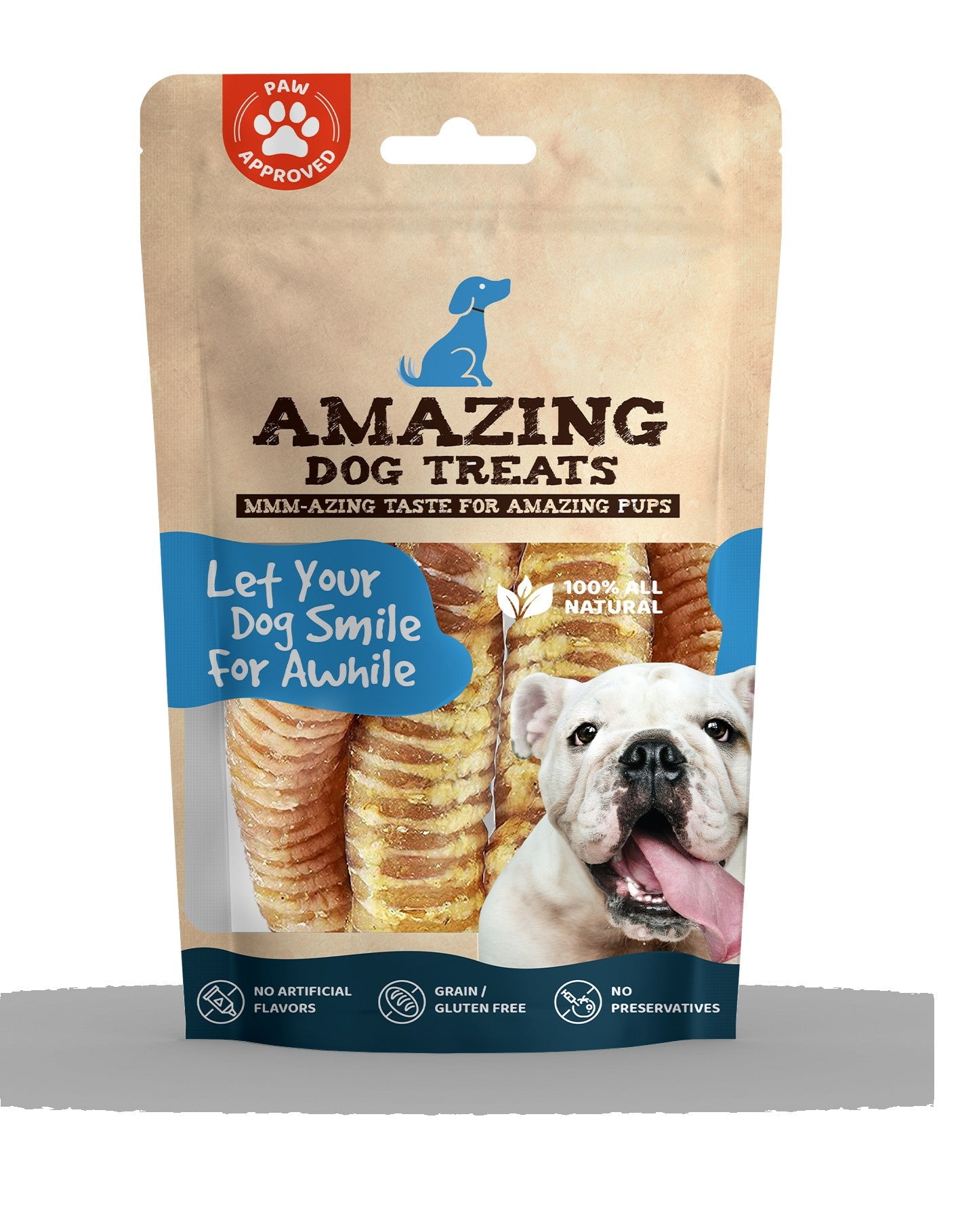 Amazing Dog Treats: 6" All-Natural, Single Ingredient Beef Trachea ...