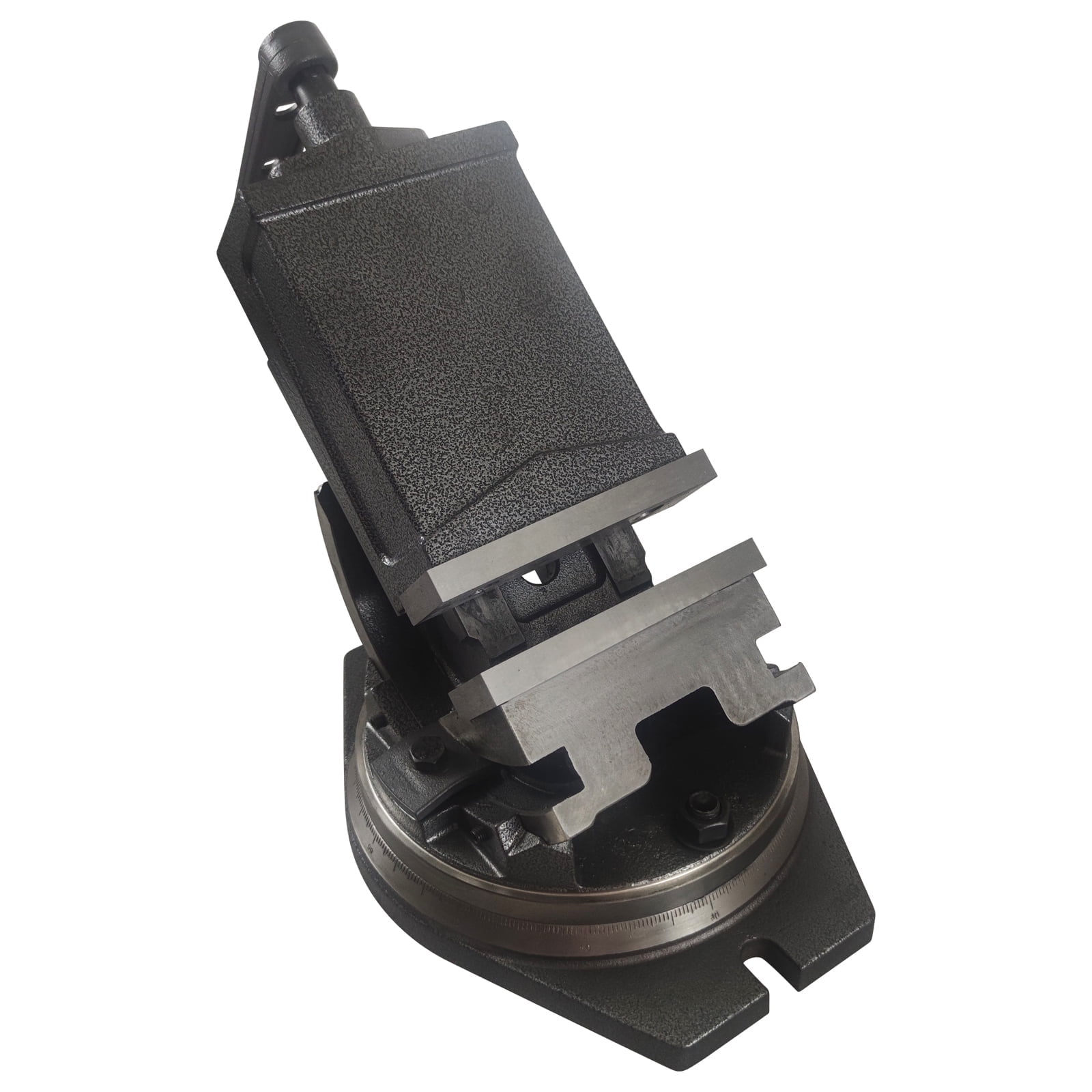 6" Bench Vice Tilting and Swiveling Milling Vise 0-90°Tiltable Table ...