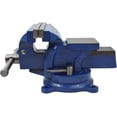 6" Bench Vise Table Top Clamp Press Locking Swivel Base Heavy-Duty for ...