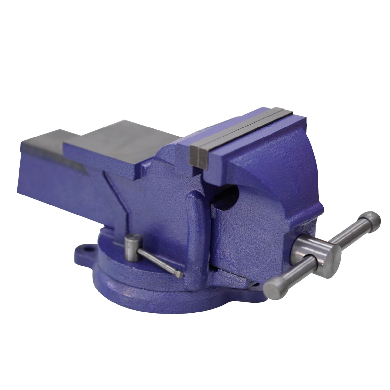 6" Bench Vise, Table Vise Clamp-On with 360° Swivel Base, Heavy Duty ...