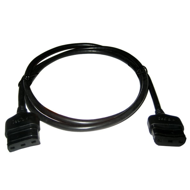 6" Black Raymarine 1m SeaTalk Interconnect Cable - Walmart Business ...