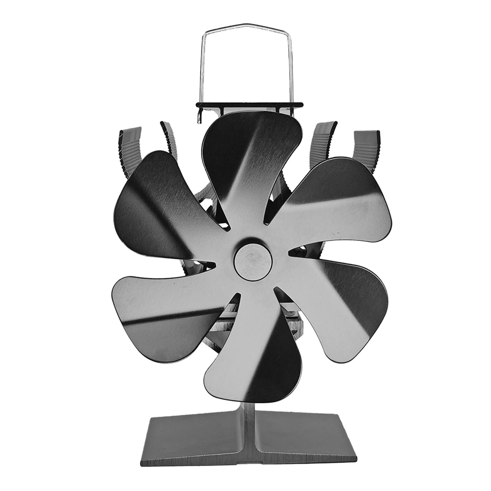 6-Blade Thermal Power Stove Fans Multifunctional Stove Top Fan for ...