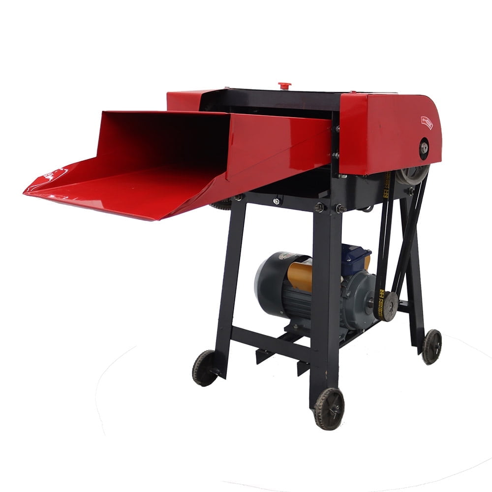 6 Blades Hay Crusher Shredder Pulverizer Chaff Cutter Straw Breaker for ...