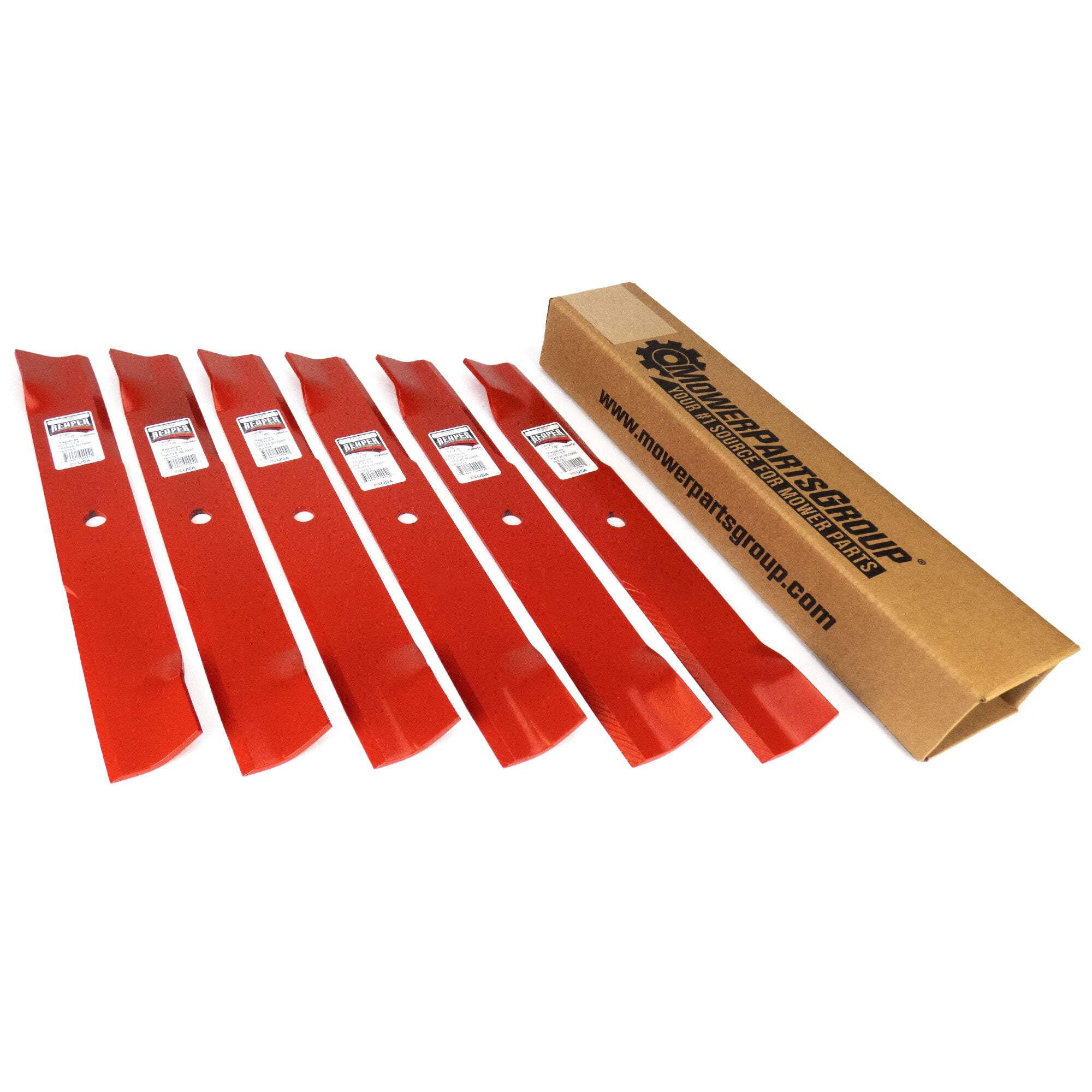 (6) Blades for Hustler 52" Fastrak & Z Series 603995, 783753, 795526 ...