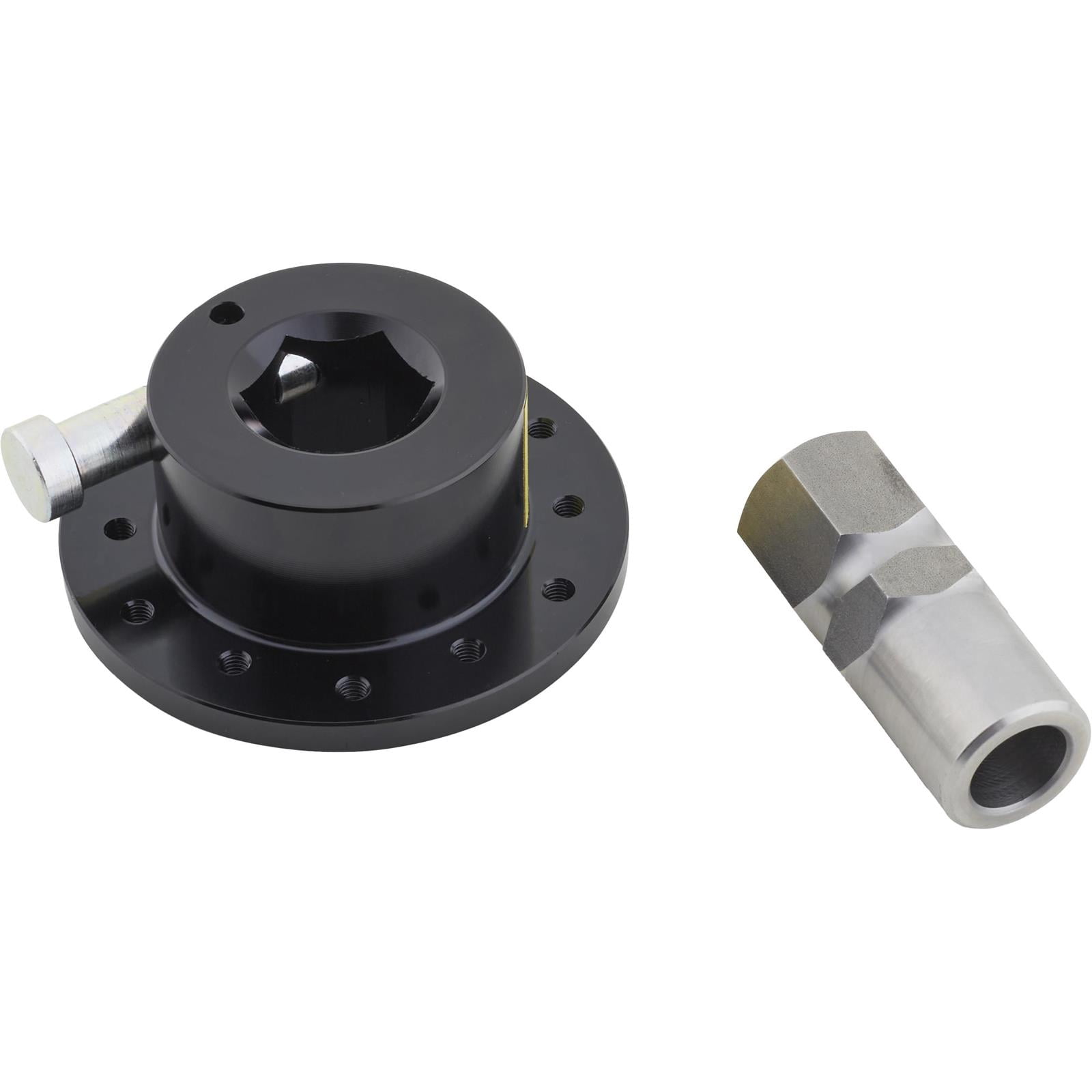 6-Bolt Black Quick Release Steering Wheel Hub Hex for 5/8" Shaft ...