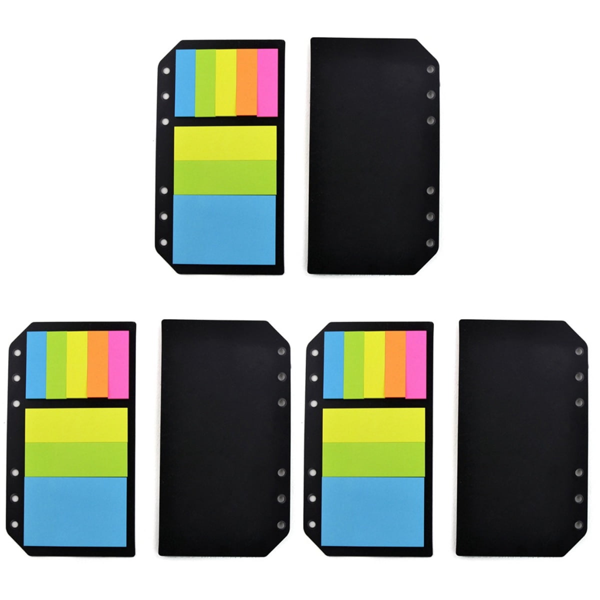 6 Books Notes Reading Sticky Tabs Labels Flag Divider Multi-function ...